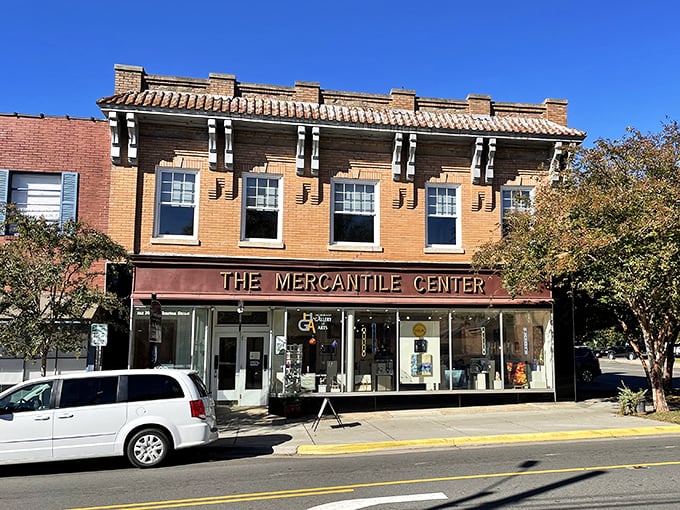 The Mercantile Center doesn't just house shops&mdash;it preserves a slice of Americana where you can practically hear the conversations of shopkeepers from a century ago.