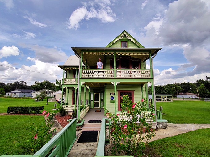 This vibrant green Victorian beauty stands as living proof that Bartow preserves its history while keeping life colorful and affordable.