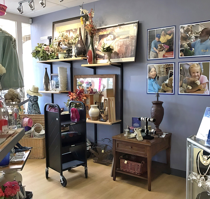 This artfully arranged home decor corner feels like wandering through your stylish friend's living room, except everything has a price tag.