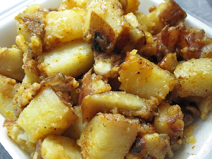 These home fries aren't what grandma makes on Sunday&mdash;they're what she wishes she could make.