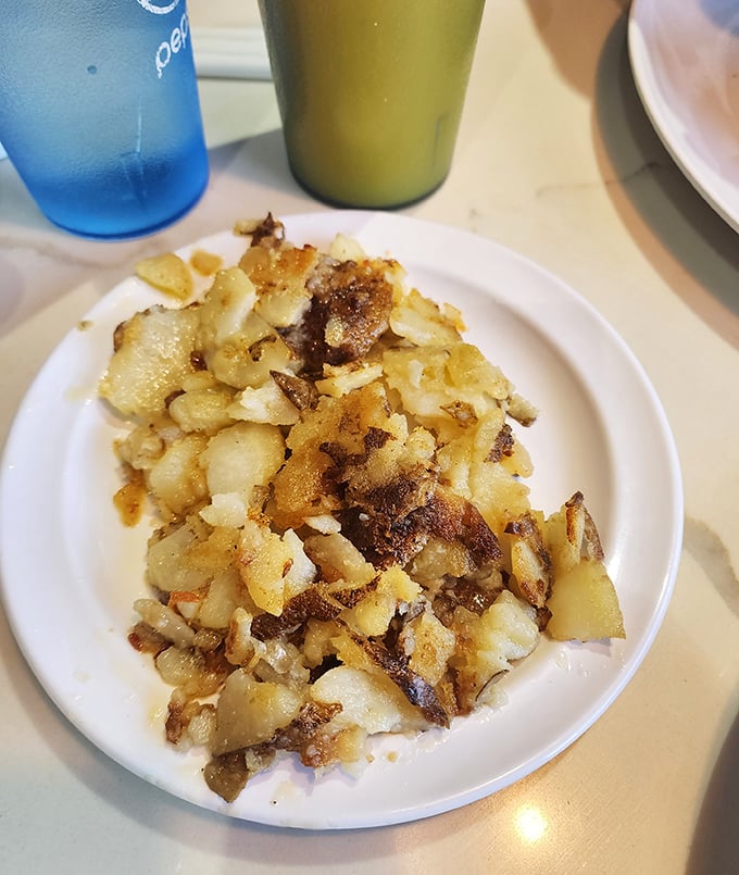 Home fries so perfectly crisp and seasoned, they make you wonder why anyone bothers with those fancy truffle versions.