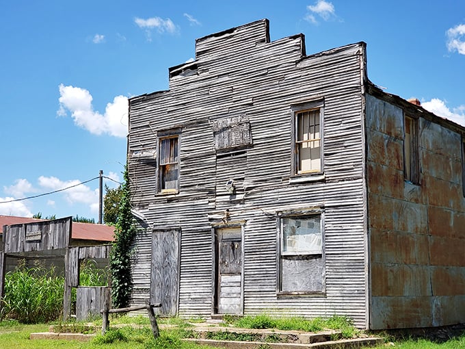 This weathered wooden building whispers stories of Stillwater's past, a reminder that aging gracefully is an art form in this affordable community.