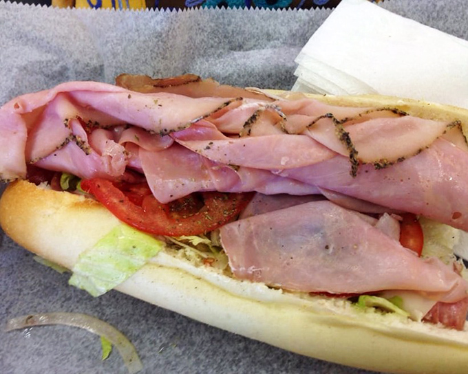 Layer upon layer of Italian meats create a masterpiece that would make Renaissance artists weep with joy.