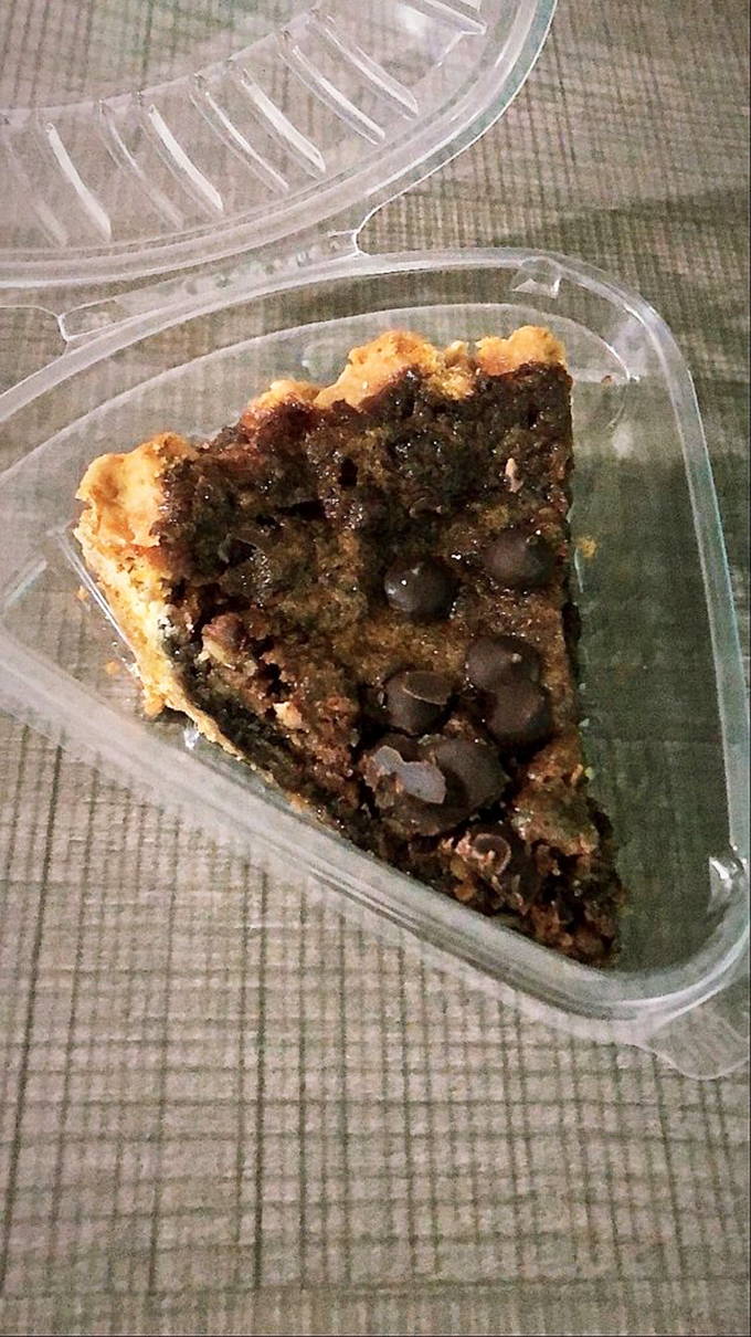 Derby pie meets chocolate chip cookie in this sweet finale that makes you wonder why you ever wasted stomach space on vegetables.