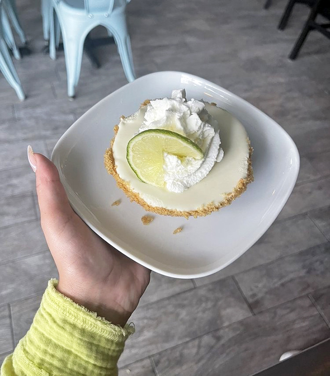 Key lime pie that strikes the perfect balance between sweet and tart&mdash;like Florida itself, wrapped in a graham cracker hug.