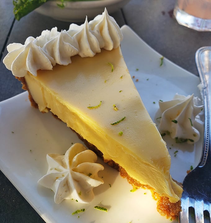 Key lime pie that strikes the perfect balance between tart and sweet &ndash; like sunshine and ocean breeze decided to become dessert.