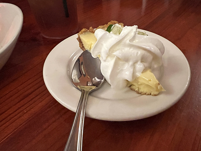 Key Lime Pie&mdash;Florida's signature dessert done right. That cloud of whipped cream atop tangy custard is the perfect finale to a hearty meal. 
