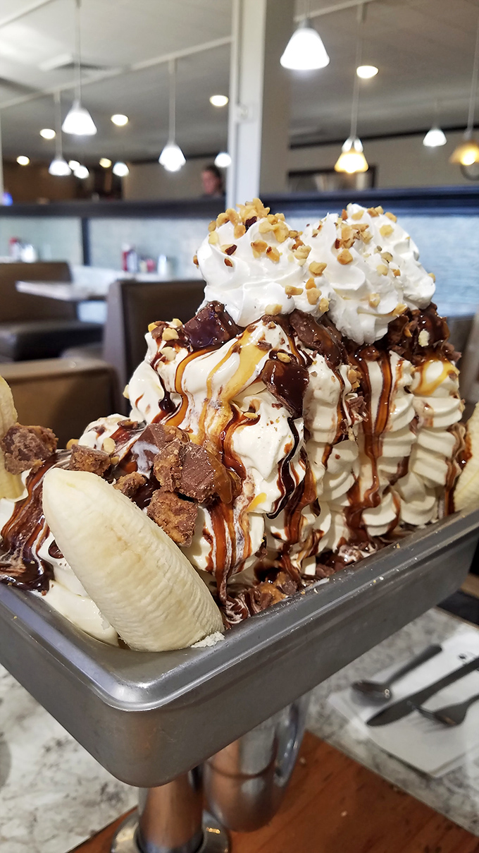 This isn't just dessert&mdash;it's a banana split that had ambitions, went to graduate school, and came back to show the hometown what success looks like.