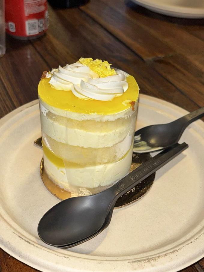 Sunshine captured in dessert form. This layered lemon mousse is what Florida would taste like if the state were a sweet ending.