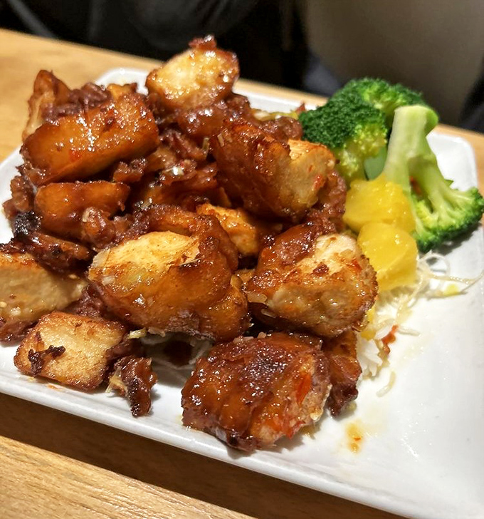 This isn't just chicken&mdash;it's a masterclass in caramelization. Even the broccoli looks like it's having the time of its life.