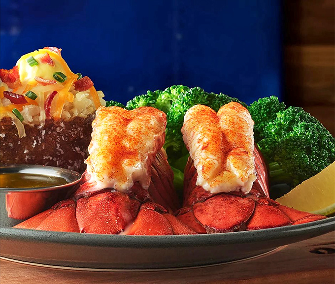 Ocean treasures transformed&mdash;these lobster tails with their perfectly charred edges might make you forget you're hundreds of miles from any coastline.