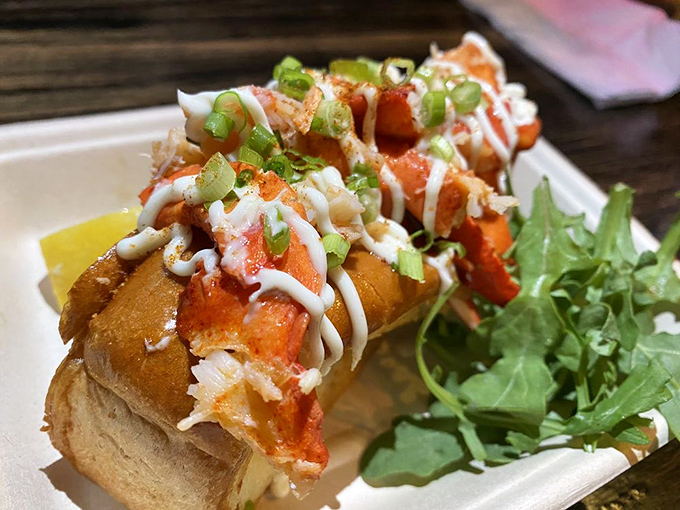 The lobster roll &ndash; where buttery bread meets sweet meat in a relationship so perfect it should have its own reality show.