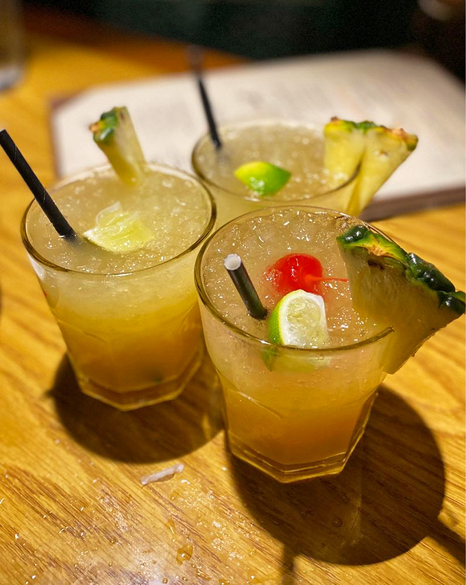 These Mai Tais don't whisper "vacation"&mdash;they shout it from the rooftops. One sip and you'll swear you hear ukuleles playing in the distance.
