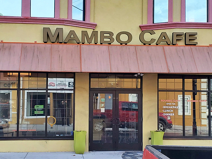 Mambo Caf&eacute; brings Latin flavors to South Jersey, its vibrant yellow exterior as warm and inviting as the meals served within.