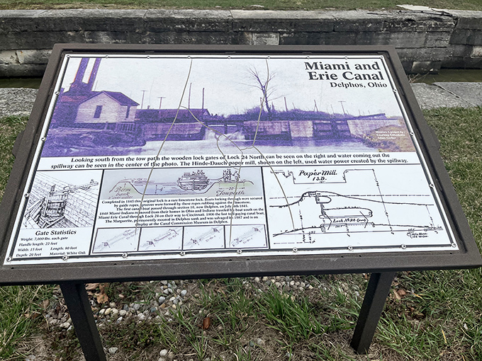 This historical marker tells the tale of the Miami-Erie Canal that put Delphos on the map. History buffs, prepare to geek out over 19th-century engineering marvels.