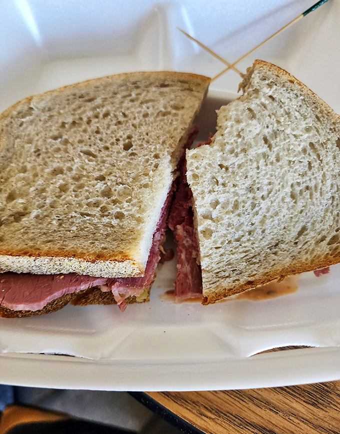 The Monte Cristo sandwich: where ham and cheese get dressed up in bread and take a dip in the fryer before powdered sugar makes everything fancy.
