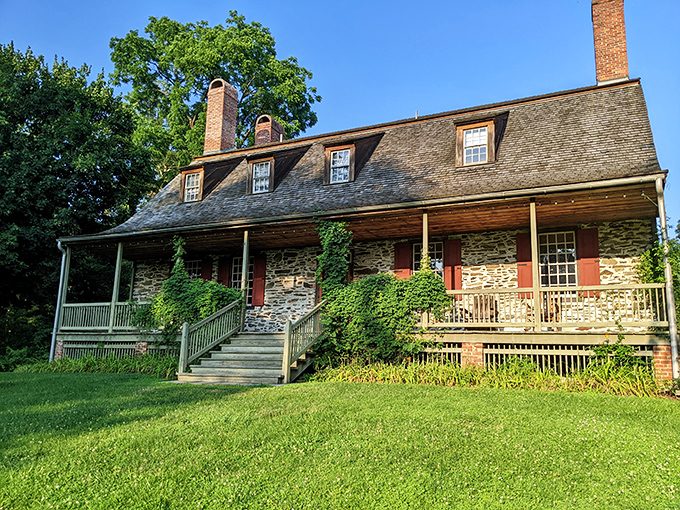 This historic stone house stands as a testament to Beacon's rich past, where modern retirees find inspiration in centuries-old craftsmanship.