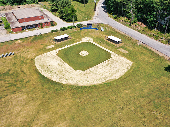 Murphy Park's baseball field awaits the next generation of players who'll remember these diamonds forever.
