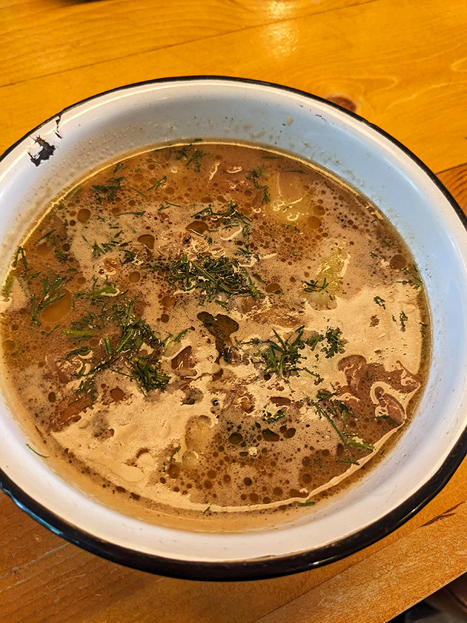 Not your average mushroom soup&mdash;this earthy elixir carries the essence of forest floors and generations of Polish cooking wisdom in every spoonful.