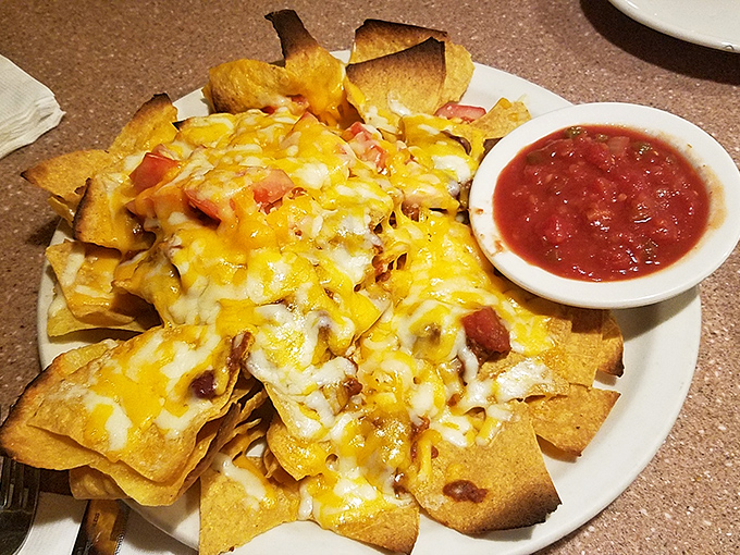 Nachos that understand the importance of proper cheese distribution &ndash; a structural engineering feat that puts some bridges to shame.
