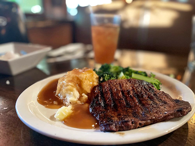 A steak this beautiful for breakfast proves that sometimes the best way to start your day is unapologetically.