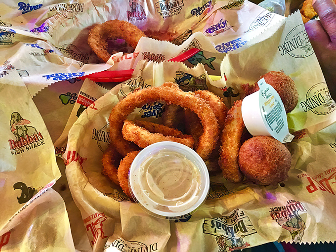 These aren't just onion rings&mdash;they're edible jewelry, golden halos that make you feel blessed with every crunchy bite.