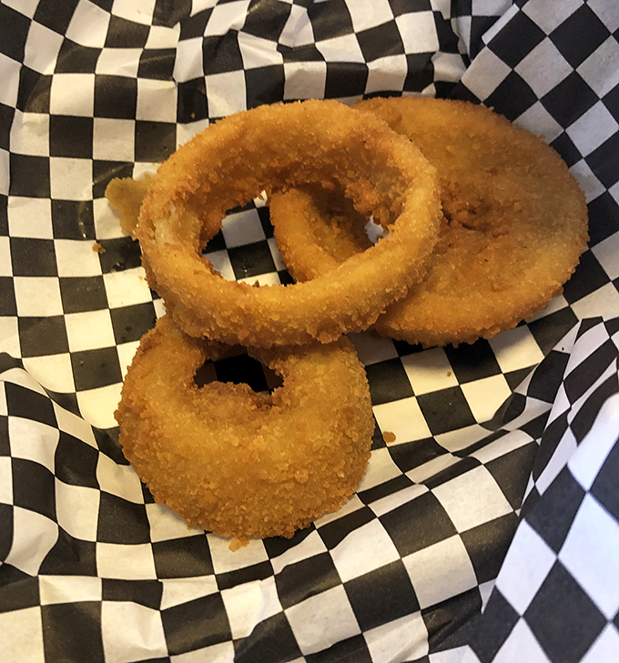 Onion rings with the perfect crunch-to-softness ratio&mdash;like edible halos sent down to reward good behavior or console you after a rough day.