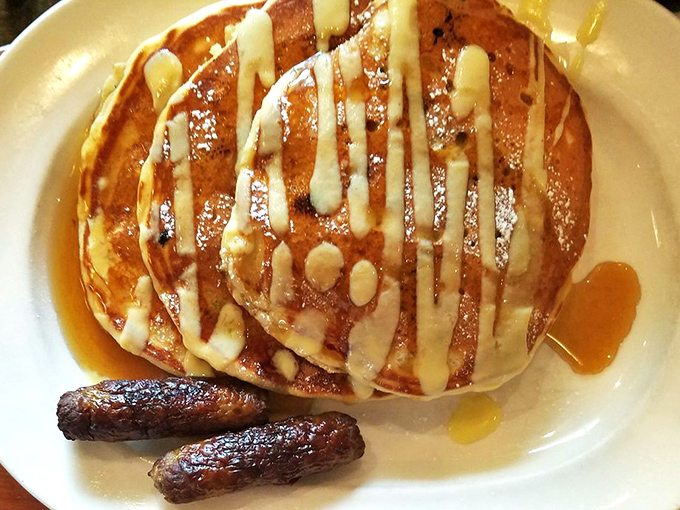 Pancakes that don't just sit there looking pretty&mdash;they've got substance, character, and enough maple-soaked goodness to make Monday feel like Saturday.