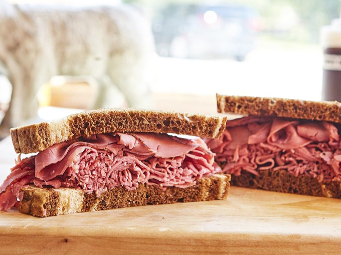 The pastrami at Bogart's proves that smoking isn't just for traditional barbecue&mdash;this pepper-crusted beauty would make a New York deli owner weep with joy.