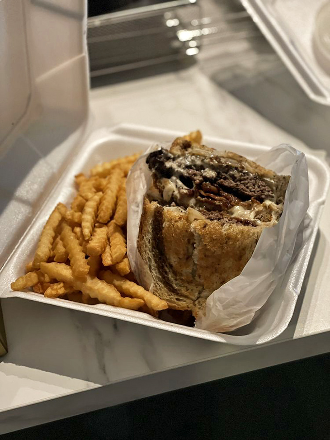 The patty melt &ndash; where beef meets bread in a relationship so perfect, it makes Romeo and Juliet look like casual dating.