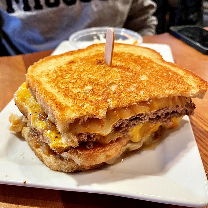Behold the patty melt&mdash;where grilled sourdough, melted cheese, and beef unite in a sandwich that would make your cardiologist wince and your taste buds applaud.