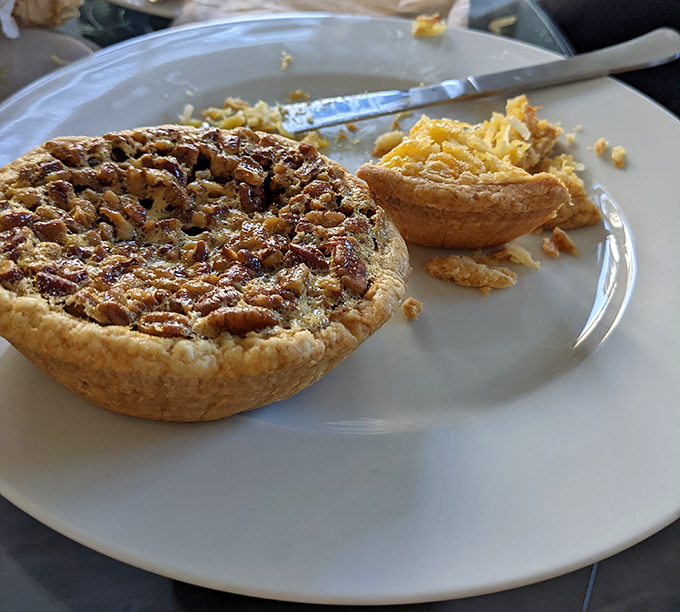 This pecan pie isn't just dessert&mdash;it's the final act in a barbecue symphony, with nuts conducting a perfect sweet-savory finale.