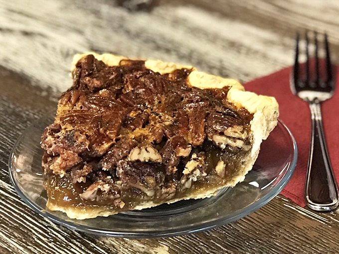 Pecan pie nirvana: that perfect gooey-to-crunchy ratio that makes you wonder if you've been eating imposters your entire life.