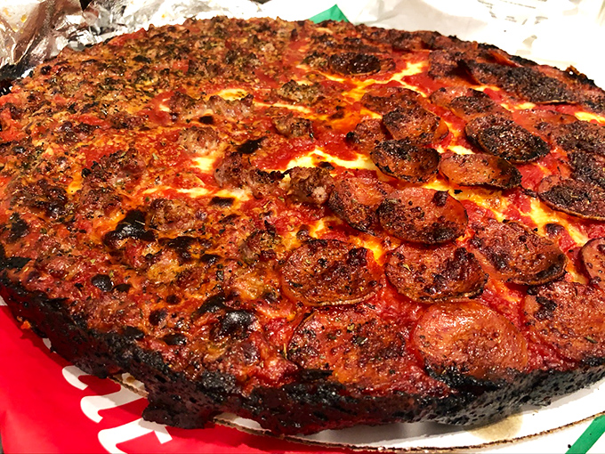 Pepperoni that curls into crispy cups, holding tiny pools of flavor. This isn't just a pizza topping&mdash;it's pepperoni performing at Carnegie Hall.