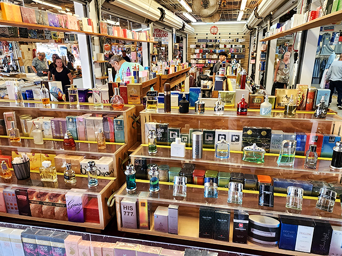 Fragrance heaven! This perfume paradise offers scent journeys from designer knockoffs to unique blends that won't have you smelling like everyone at the office.