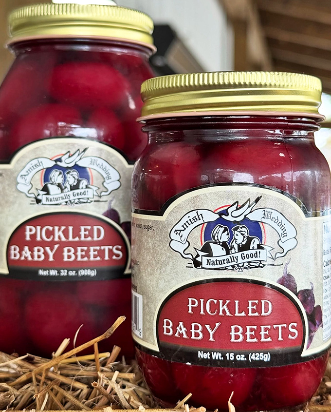 Pickled baby beets that could convert even the most stubborn beet-hater. Grandma's recipe has nothing on these ruby jewels of tangy perfection.