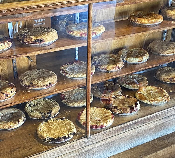 Pie paradise exists, and it's in Rolla, Missouri. Each tin holds a different path to happiness&mdash;choose your adventure wisely.