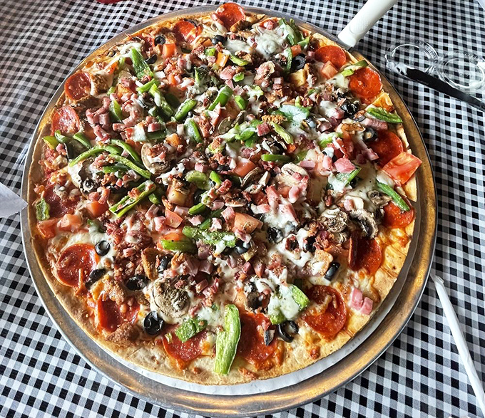 Pizza that doesn't need fancy Italian credentials&mdash;just a perfect crust, generous toppings, and the good sense to know when enough is enough.