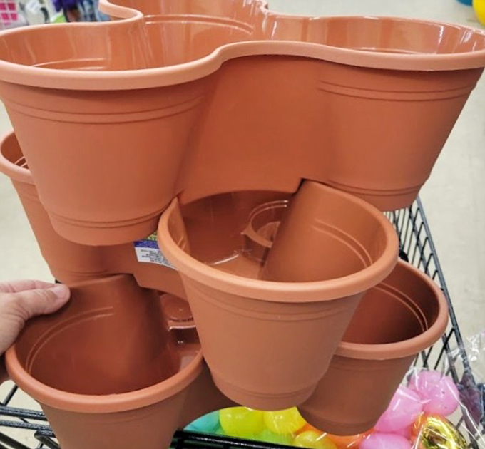 These stackable terracotta pots aren't just containers; they're blank canvases for Montana gardeners with big dreams and practical budgets.