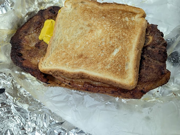 The sandwich that launched a thousand road trips&mdash;perfectly toasted bread embracing a pork chop that means serious business.