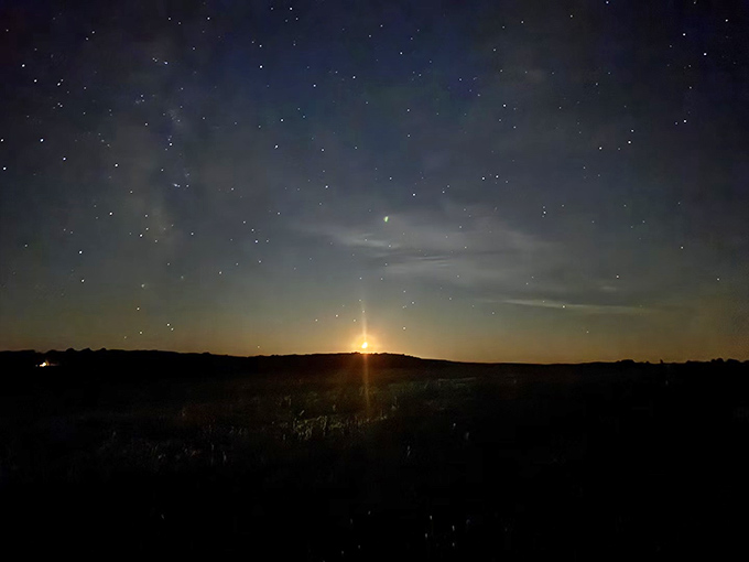 When the stars come out in Potter County, even Carl Sagan would've needed a moment to catch his breath.