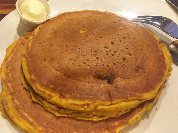 Pumpkin pancakes that taste like autumn had a delicious identity crisis and decided to visit year-round.