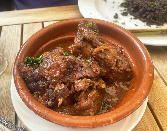 This ropa vieja doesn't just fall apart&mdash;it surrenders to your fork with the dramatic flair of a telenovela star, swimming in a sauce worth bottling.
