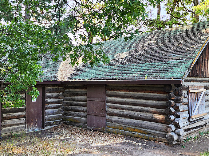 Roop's Fort stands as a log cabin time capsule from when "roughing it" wasn't a vacation choice.