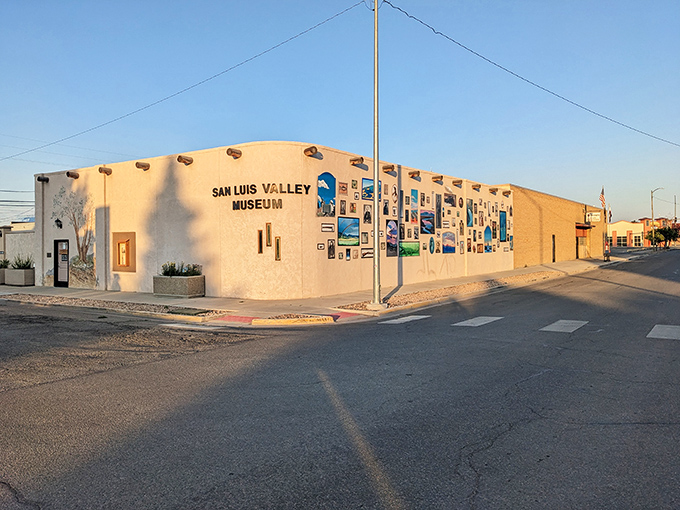 The San Luis Valley Museum tells the valley's story through its distinctive adobe architecture. History with southwestern flair and not a velvet rope in sight.