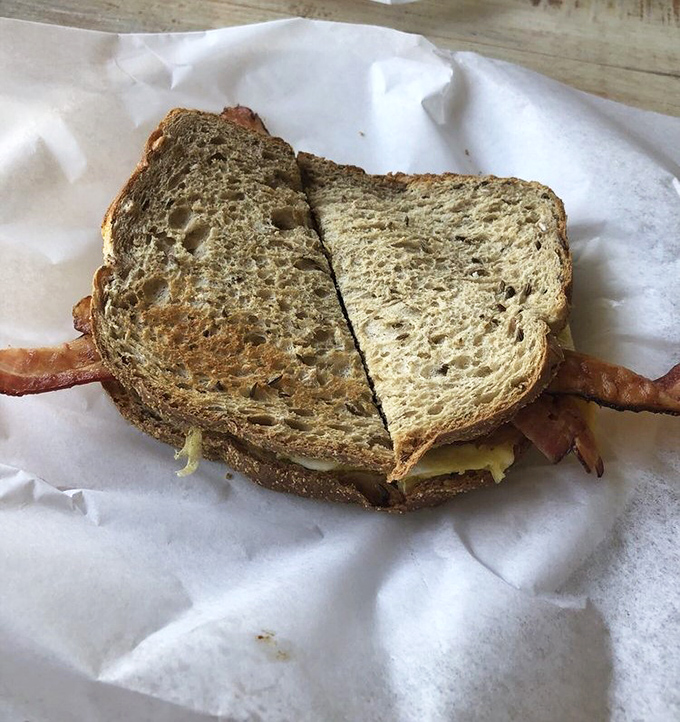 The humble sandwich elevated to art form &ndash; hearty bread, quality ingredients, and that magical touch that makes you wonder why yours at home never taste this good.