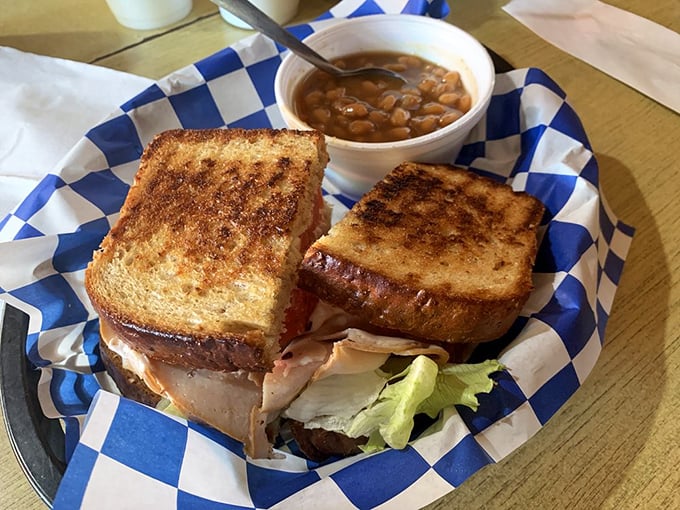 This sandwich isn't messing around &ndash; it's the kind of honest eating that makes you wonder why you ever bothered with fancy food.