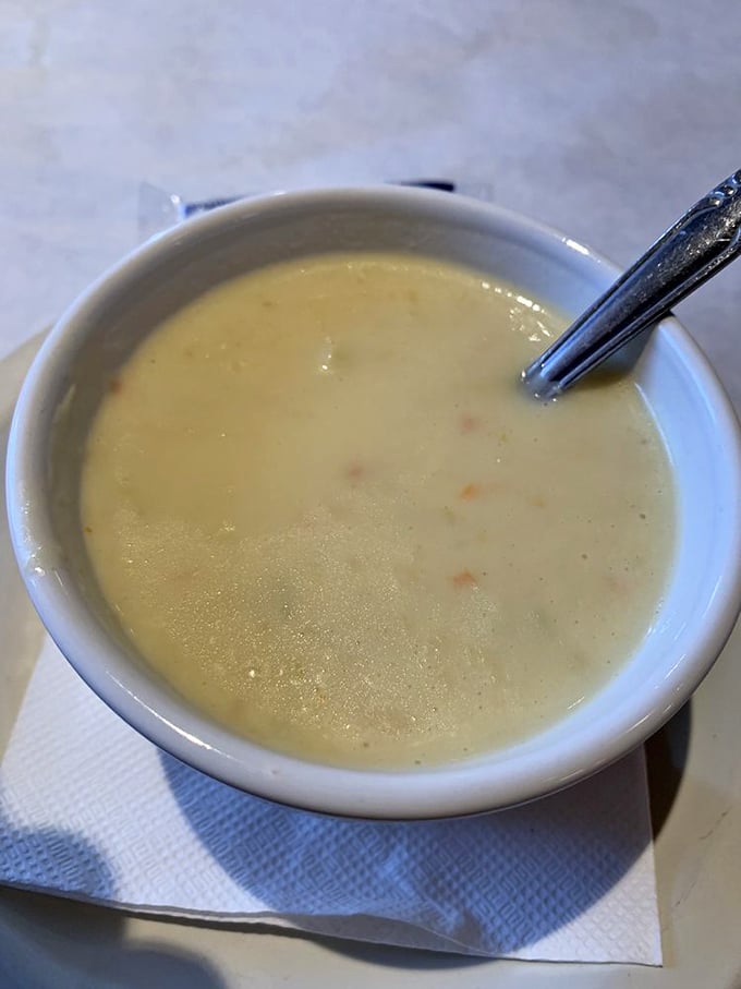 The She Crab Soup isn't playing around&mdash;this creamy, dreamy concoction might just be what mermaids serve at underwater dinner parties.