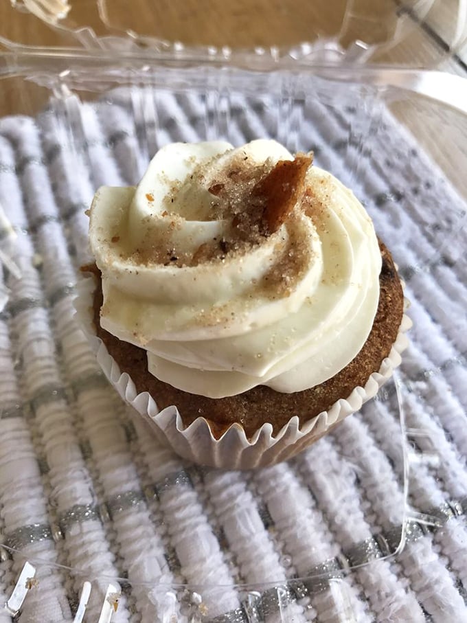 The Snickerdoodle cupcake doesn't just whisper cinnamon&mdash;it serenades you with it, topped with a swirl of frosting that defies gravity.