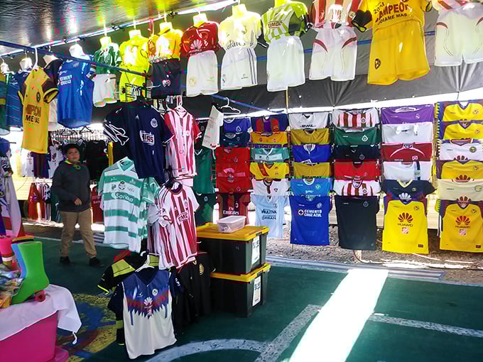 Soccer jersey heaven! Like Netflix for sports fans&mdash;endless choices, vibrant colors, and the occasional "what team IS that?" moment.